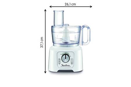Robot multifonction Moulinex DOUBLEFORCE COMPACT 800 W avec Blender, 7 ...