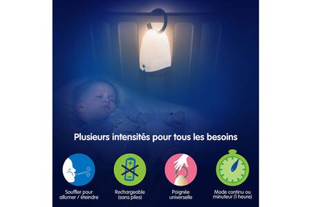 Veilleuses Pabobo Lanterne magique à souffle Lumiblo | Darty