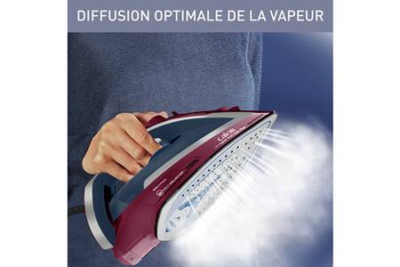 Fer à repasser Calor vapeur Ultragliss Anti-Calc Plus 2800 W Violet et ...