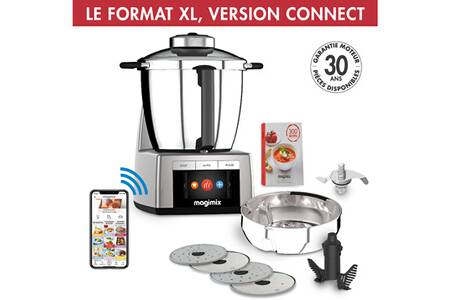 Robot cuiseur Magimix Cook Expert XL Connect Platine 18914 - 18914 XL ...