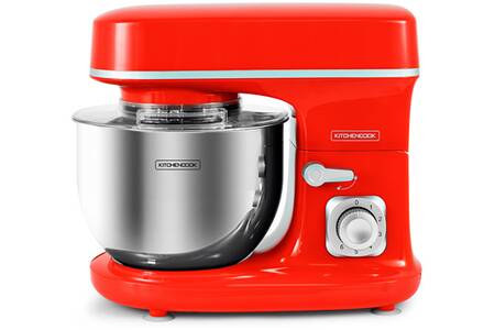 Robot pâtissier Kitchen Cook REVOLVE RED 1300W - 5L - REVOLVE RED | Darty