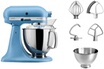 Robot pâtissier Kitchenaid ARTISAN bleu velvet 4,8L - 5KSM175PSEVB | Darty