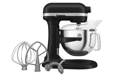 Robot pâtissier Kitchenaid ARTISAN noir À BOL RELEVABLE 5,6L ...