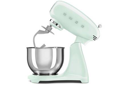 Robot pâtissier Smeg SMF03PGEU VERT D'EAU | Darty