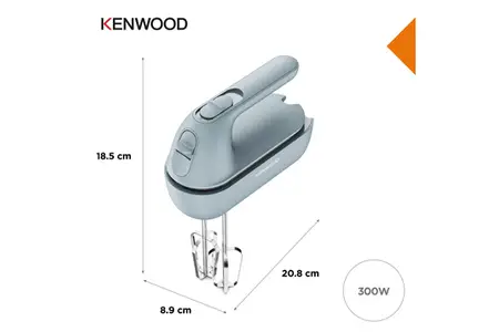 Batteur Kenwood QuickMix GO HMP40.000GY 350W - Bleu gris | Darty