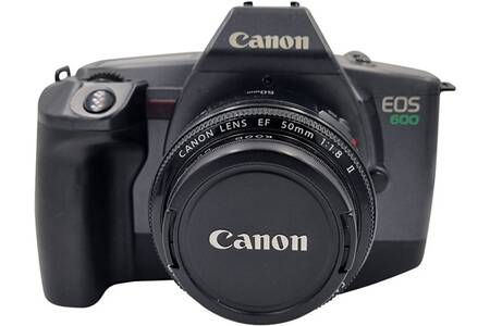 Appareil photo Argentique Canon EOS 600 50mm f1.8 II Noir ...