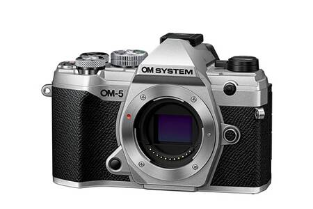 Appareil photo hybride Om System OM-5 silver | Darty