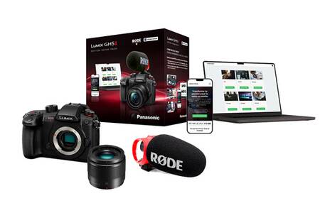 Appareil photo hybride Panasonic Pack Hybride Micro 4/3 Lumix GH5 II ...