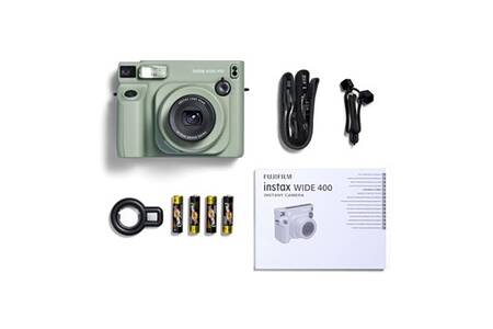 Appareil photo instantané Fujifilm INSTAX WIDE 400 vert | Darty
