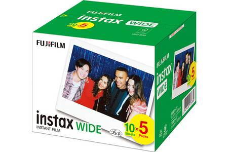 Papier photo instantané Fujifilm PACK FILMS INSTANTANÉ INSTAX WIDE 5X10 ...