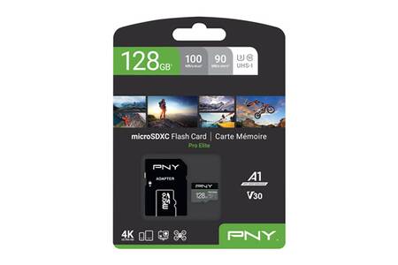 Carte mémoire micro SD Pny CARTE MICRO SD PRO ELITE 128G | Darty