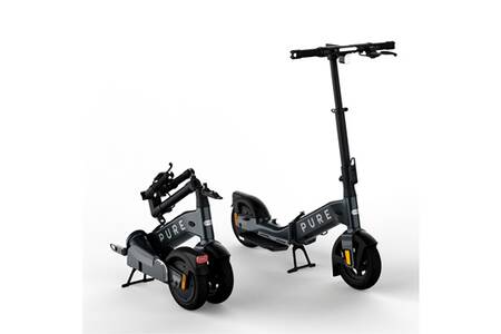 Trottinette électrique Pure Electric Advance Flex Gris Mercure ...