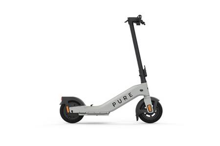 Trottinette électrique Pure Electric Advance Gris Clair - SCPUR0020 ...