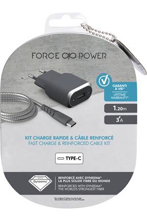 Chargeur pour téléphone mobile Force Power Chargeur secteur rapide ...