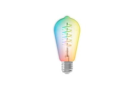 Ampoules connectées Calex Ampoule LED Filament connectee ST64 RGBW E27 | Darty