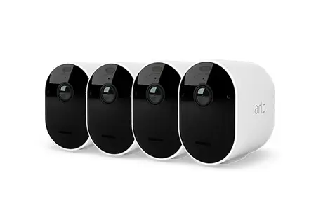 Caméra de surveillance Arlo PRO 5 SPOTLIGHT 4-CAM KIT | Darty