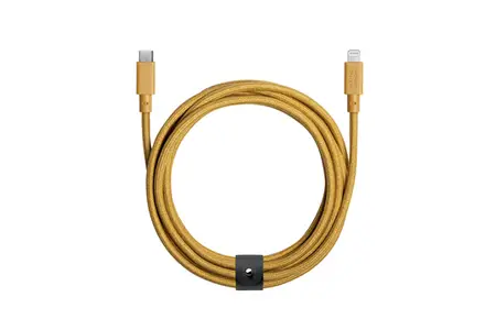 Câble téléphone portable Native Union Cable USB-C vers Lightning 3 m ...