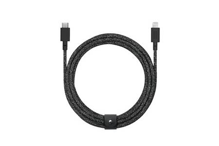 Câble téléphone portable Native Union CÂBLE USB-C VERS LIGHTNING 3M NOIR | Darty