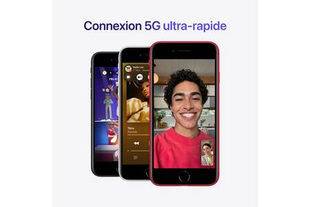 iPhone Apple iPhone SE 3ème génération 2022 256Go Lumière stellaire 5G ...