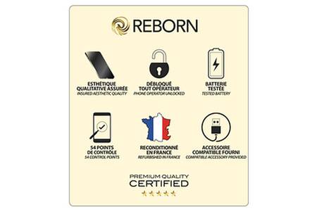 iPhone Reborn iPhone 12 6,1'' 5G 128GoDouble SIM Noir Reconditionne ...
