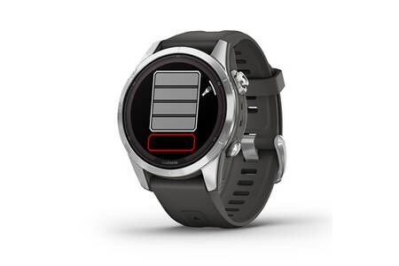 Montre connectée Garmin Fenix 7S Pro Solar Edition, Acier, Silver avec ...