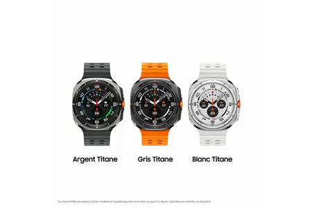 Montre connectée Samsung Galaxy Watch Ultra Argent Titane | Darty