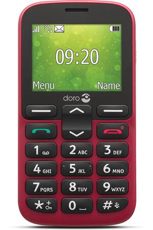 Téléphone portable Doro 1380 Rouge | Darty