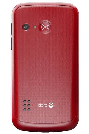 Téléphone portable Doro Telephone bloc seniors Doro 1880 rouge 4g | Darty