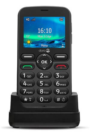 Téléphone portable basique Doro 5860 gris 4g | Darty